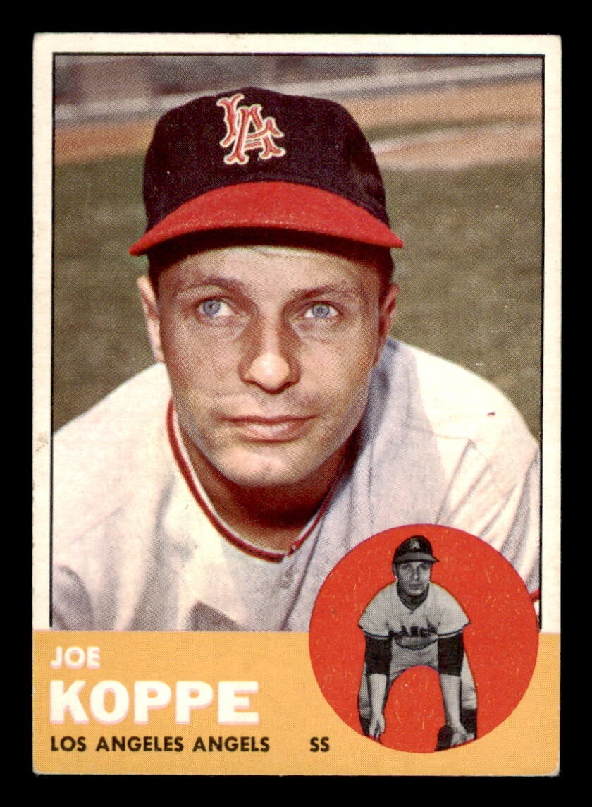 1963 Topps Baseball #396 Joe Koppe EX *e4 | eBay