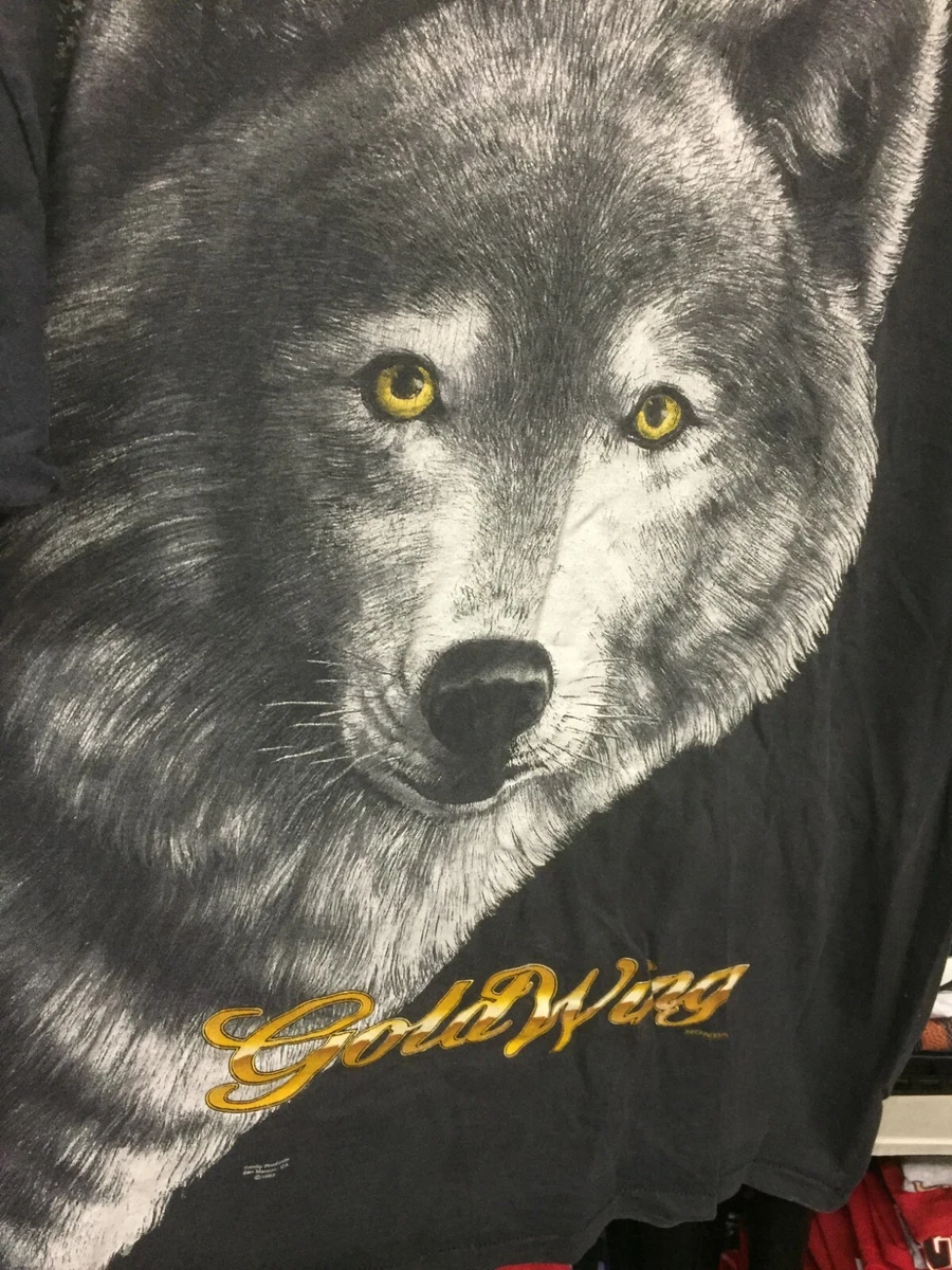 Gold Winged Wolf