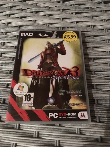 Devil May Cry 3 Special Edition PC Game Boxed DVD-Rom Capcom Dante's ...