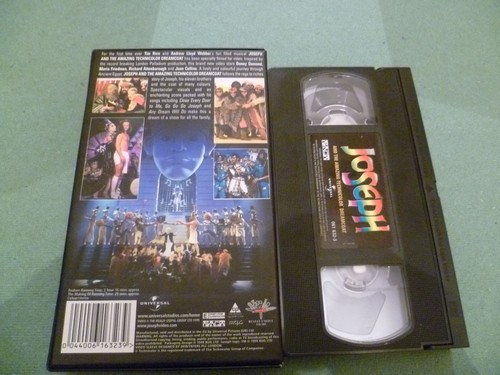Joseph And The Amazing Technicolor Dreamcoat (Plus Making Of) (VHS ...
