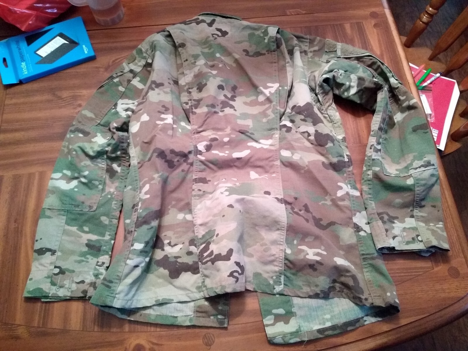 US Military Issue Female OCP Camouflage Combat Coat Jacket Size 33 Long ...