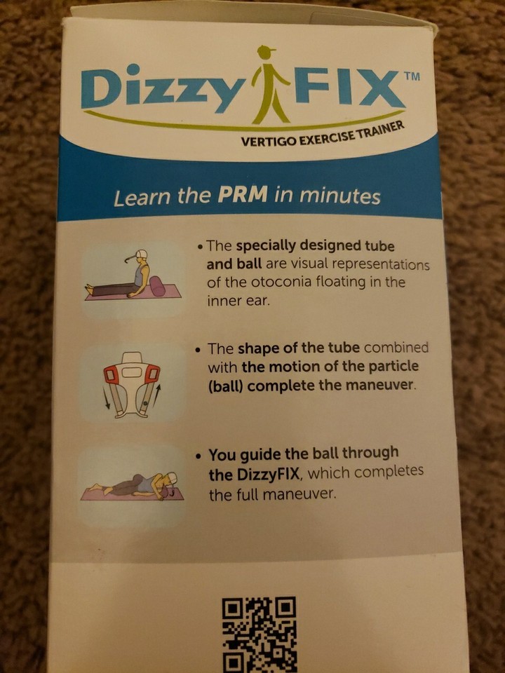 Dizzy Fix Vertigo Exercise Trainer for Home Use Drug Free - Safe ...