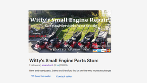 Witty's Small Engine | eBay Stores
