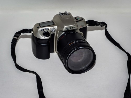 Nikon N60 35mm Film Camera with Tamron AF 28-200 1:3.5-5.6 F-Mount lens ...