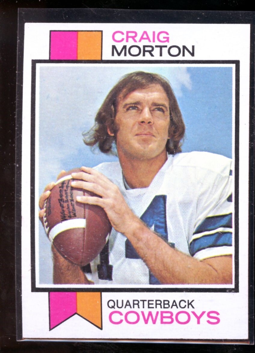 1973 TOPPS #493 CRAIG MORTON COWBOYS EXMINT A02784 | eBay