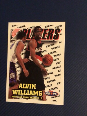 1998 NBA Hoops Alvin Williams Rookie Card | eBay