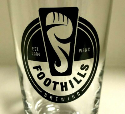 Foothills Brewing 6oz Taster Beer Glass | eBay