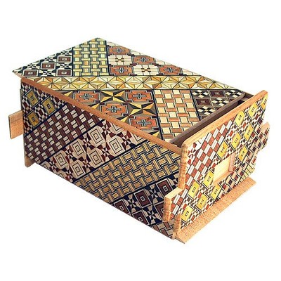 Yosegi Hakone Box Secret Puzzle 35 + 1steps Gimmick box Japan | eBay