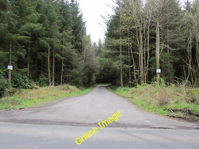 Photo 12x8 Mochrum Farm Road Maybole Entrance to the farm and loch ...