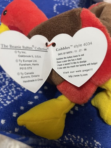 Super Rare RETIRED 1996 Gobbles Style Number 4034 With Cutting Errors ...