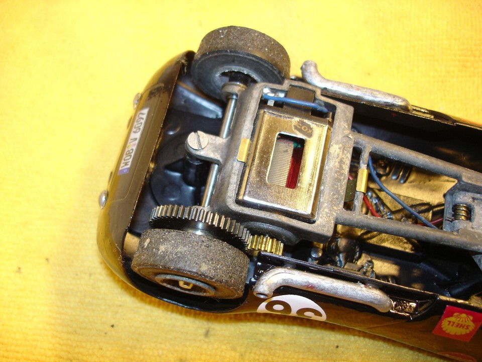 Vintage COX Cheetah #36 "Bill Thomas" in black 1/24 slot car offered by MTH | eBay