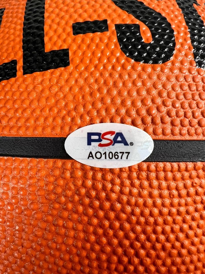 DaRon Holmes II Signed Basketball PSA/DNA Autographed Dayton Flyers ...