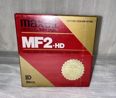 *New*10 Pack Maxell MD2-HD " Mini Floppy Disk | eBay