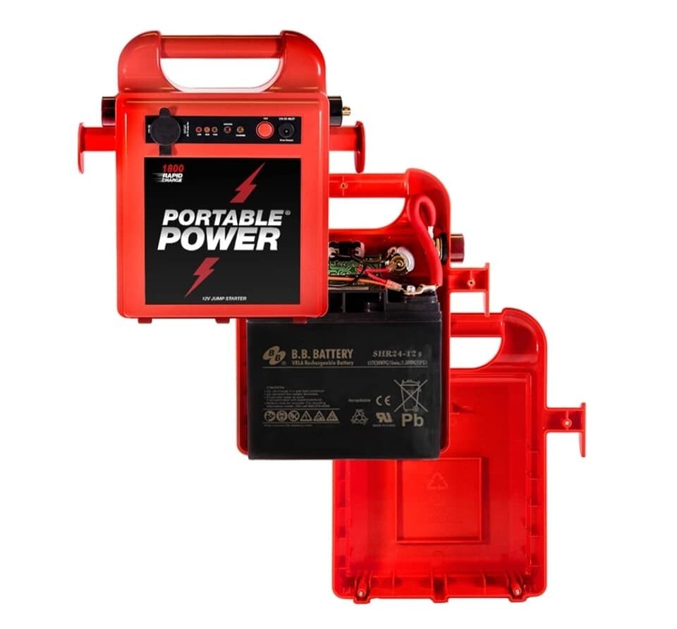 Portable Power 1800RC 12v Jump Starter / Booster Pack (Replaced Snap On ...