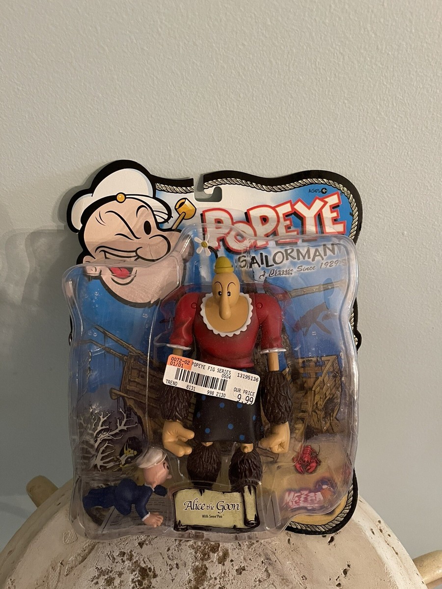 Popeye Cartoon Characters Goon Popeye Goon Red Juniors T Shirt