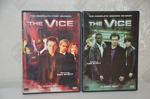 The Vice- Complete First & Second Season (DVD, 1999-2000) 6 disc total ...