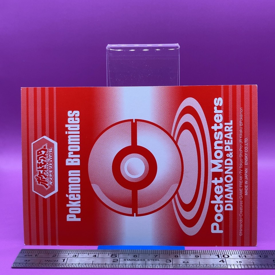 Bonsly Pokemon Bromide Card Anime Game Nintendo TCG Vintage Japanese ...