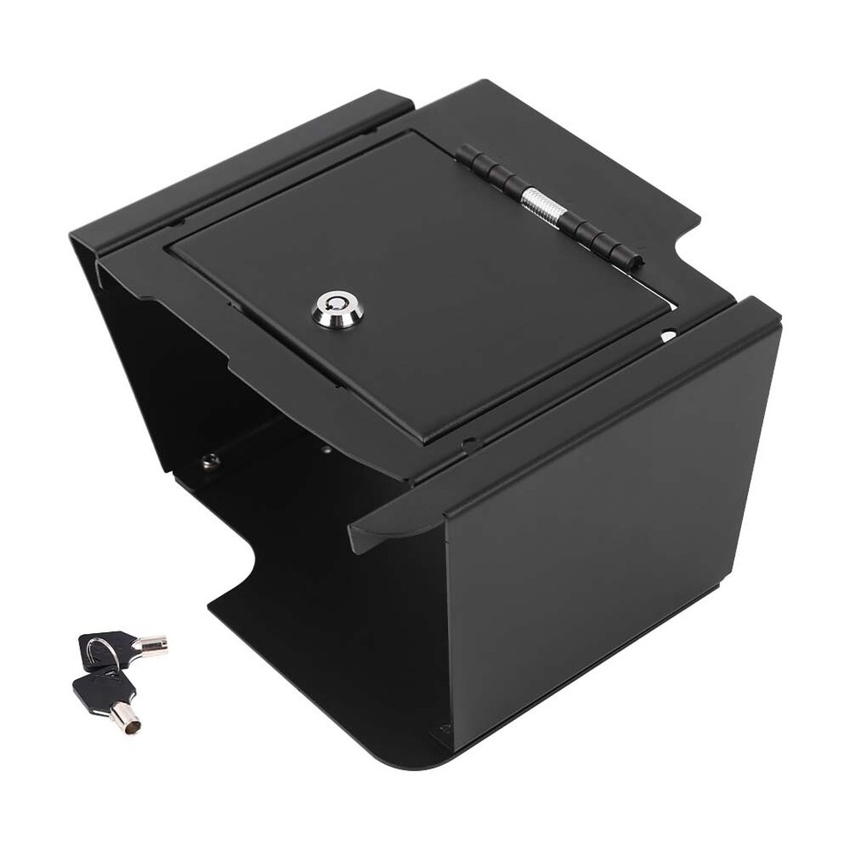 2009-2018 Dodge Ram 1500 Center Console Organizer Gun Safe Storage Key ...