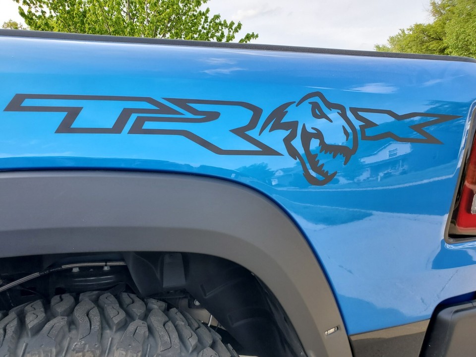 TRX Rex Bedside Decals Fits Ram TRX | eBay