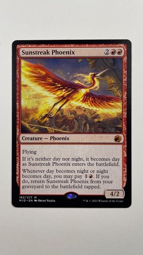 MTG Innistrad Midnight Sunstreak Phoenix 162/277 Magic the Gathering | eBay