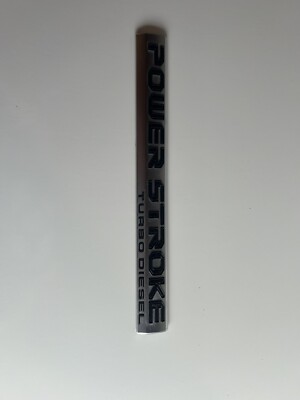 1x Power Stroke Turbo Diesel Emblem Side Badge 3D Decal for 250 350 450 ...