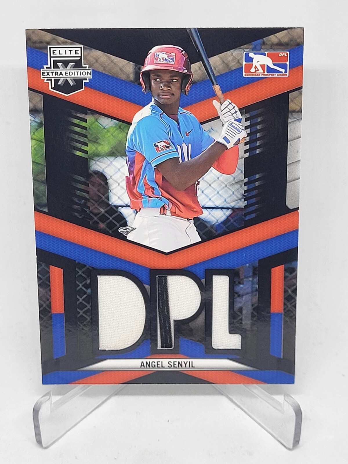 ANGEL SENYIL 2023 Elite Extra Edition DPL Jersey Relic Dominican ...