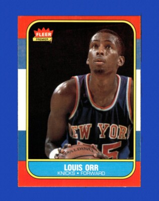 1986-87 Fleer Set-Break # 83 Louis Orr EX-EXMINT *GMCARDS* | eBay