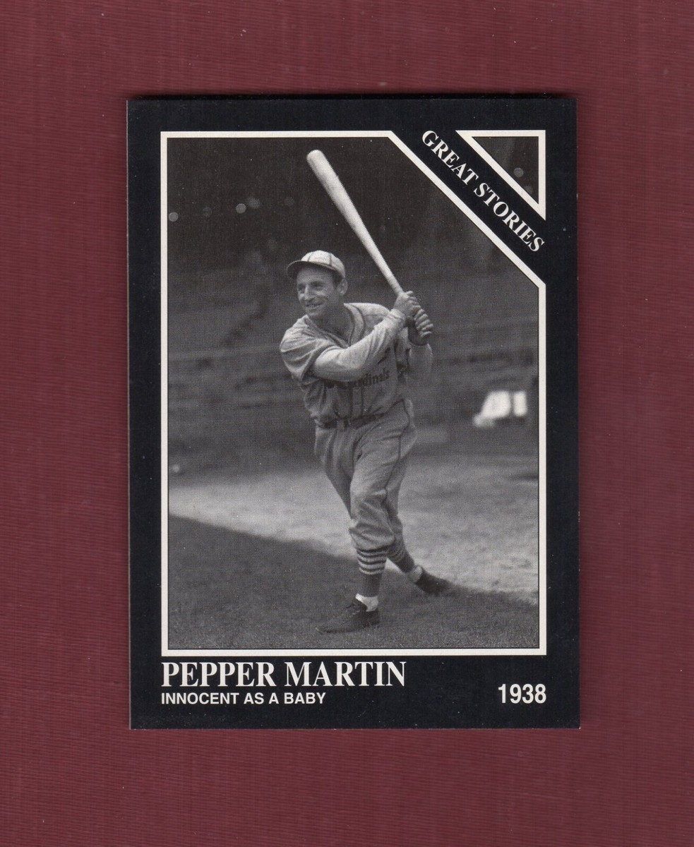 Pepper Martin Baseball Player Younger Years Augie Nash On X: "You'd Be