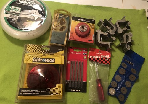 Mixed Random Junk Drawer Lot Hardware Auto Accessories Estate Lot #18 ...