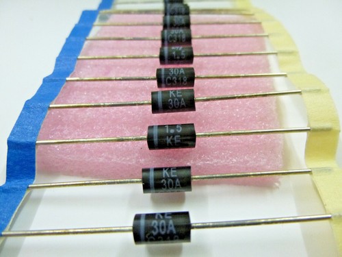 1.5KE30A | TRANSIL DIODE UNIDIRECTIONAL| 1,5kW | 30V | DO-201 | +-5% ...