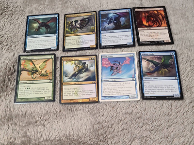 MTG Drake x8 Uktabi Drake,Drakewing Krasis,Rakdos Drake,Stormchaser ...