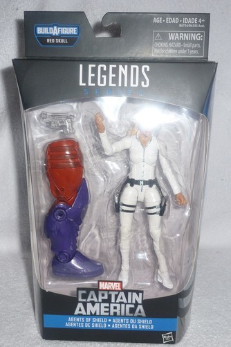 Marvel Legends Agents of Shield Sharon Carter Red Skull BAF MIP | eBay