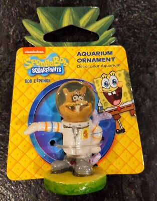 SpongeBob SquarePants Sandy Aquarium Ornament Penn-Plax Nickelodeon ...