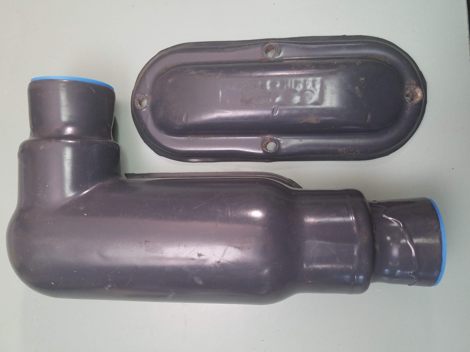 Robroy Plasti-Bond PRHLR68 PVC coated 2 Inch Form 8 LR Conduit Body ...