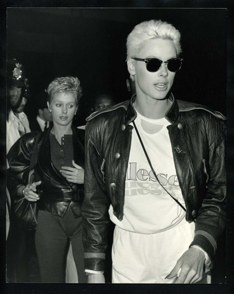 1987 BRIGITTE NIELSEN Vintage Original Photo NEILSEN ROCKY IV gp | eBay