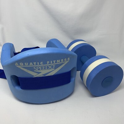 SPEEDO - Aquatic Fitness Waist Belt & Barbell Set | eBay