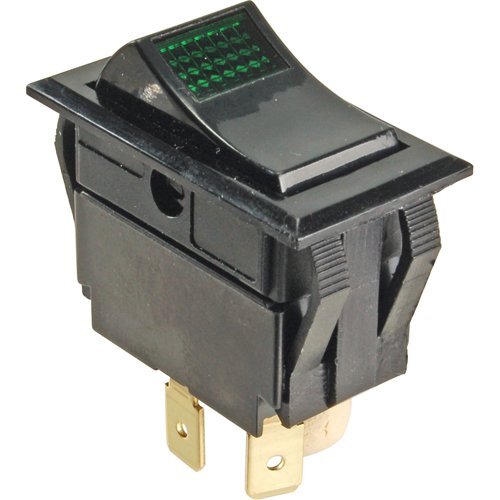 Carter-Hoffmann Lighted Rocker Switch Fits 7/8" x 1 1/2 Opening 18602 ...