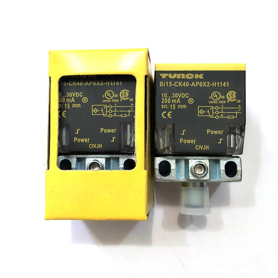 1PC New For BI15-CK40-AP6X2-H1141 Inductive sensor PNP Proximity switch ...