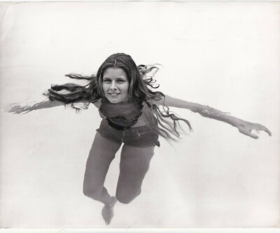 TARYN POWER STYLISH POSE STUNNING SWIMSUIT PORTRAIT 1975 ORIGINAL PHOTO ...