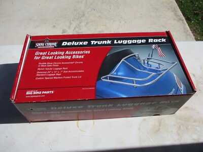 NEW HONDA GL1500 GL1800 DELUXE BLACK TRUNK RACK SATIN BLACK COAT 52 ...