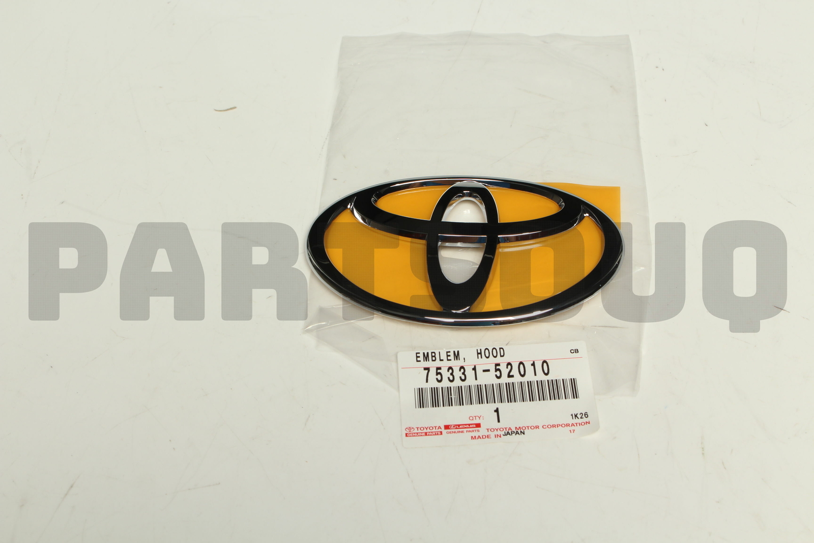 75331-52010 Toyota Emblem Hood 7533152010 Genuine OEM Part for sale ...