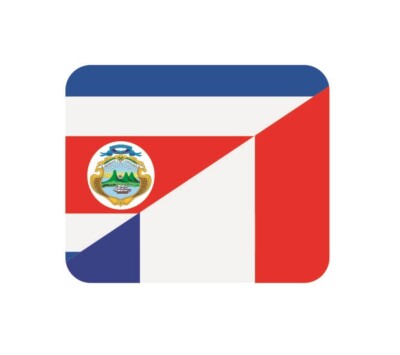 Mousepad Fahne Flagge Costa Rica-Frankreich Mauspad | eBay.de