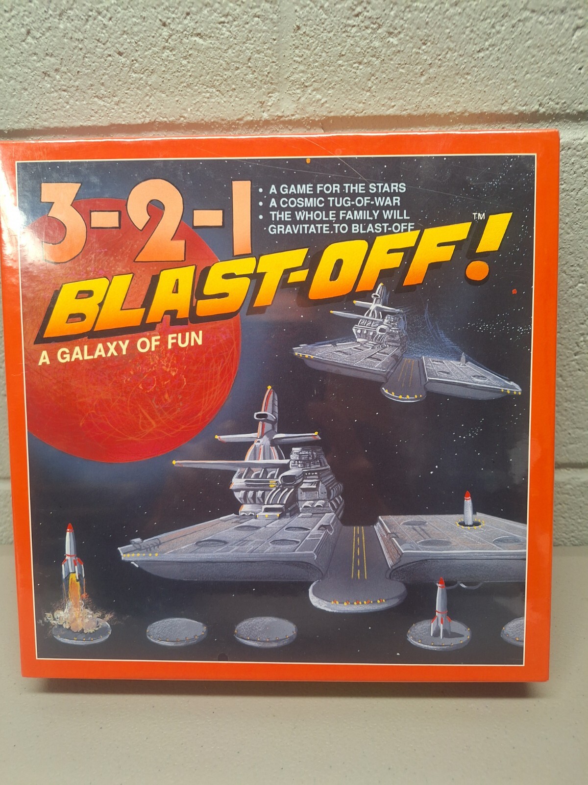 3-2-1 BLAST-OFF Outer Space Board Game Vintage 1991 Brand New Sealed | eBay