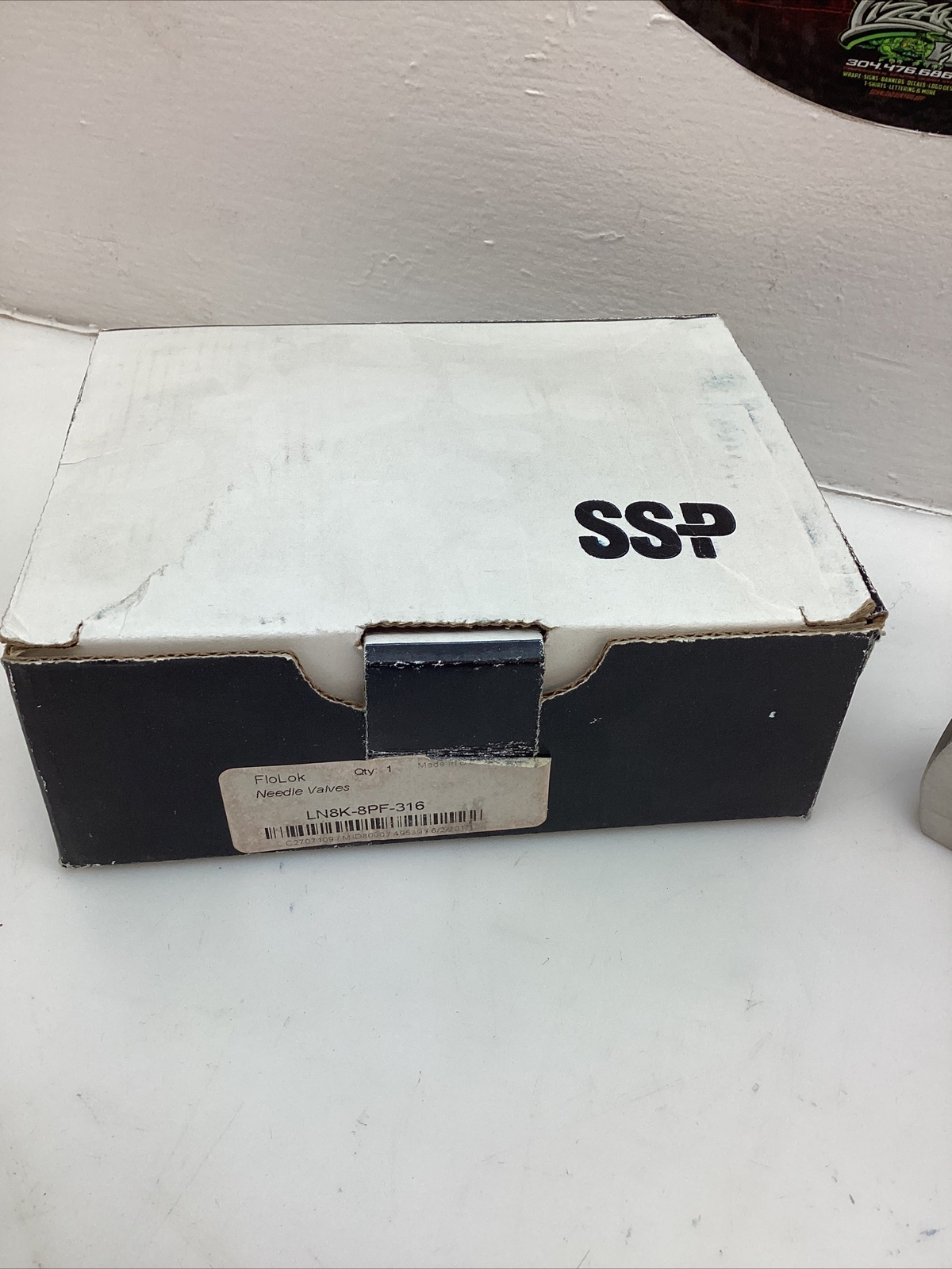 SSP FloLok 1/2” Stainless Needle Valve LN8K-8PF-316 NIB | eBay
