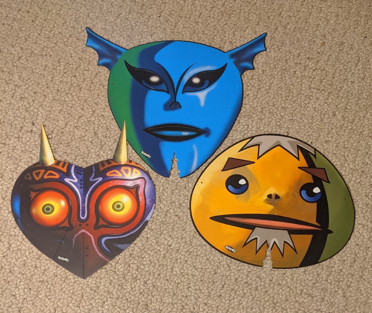 Zelda Majoras Mask All Masks Zelda Fan Shows Off Hand Crafted Deku