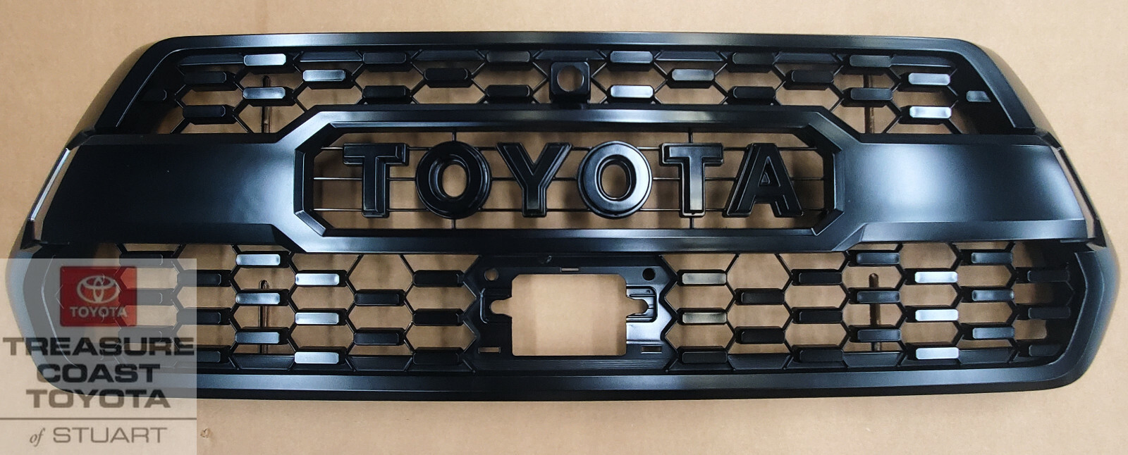 NEW OEM TOYOTA TACOMA 18-23 BLACK TRD PRO GRILLE & SENSOR TRD SHOCKS ...