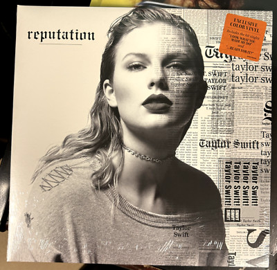 MINT Taylor Swift Reputation ORANGE FYE Exclusive Vinyl Limited Edition ...