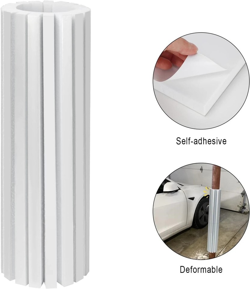 Wall Protector Foam Column Guard for Parking Garages - Wall Edge 4 Pack ...