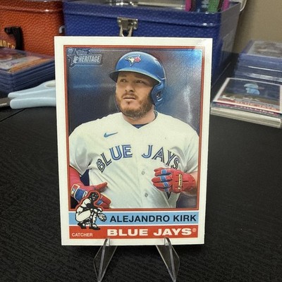 2025 Topps Heritage #489 Alejandro Kirk Toronto Blue Jays Short Print ...