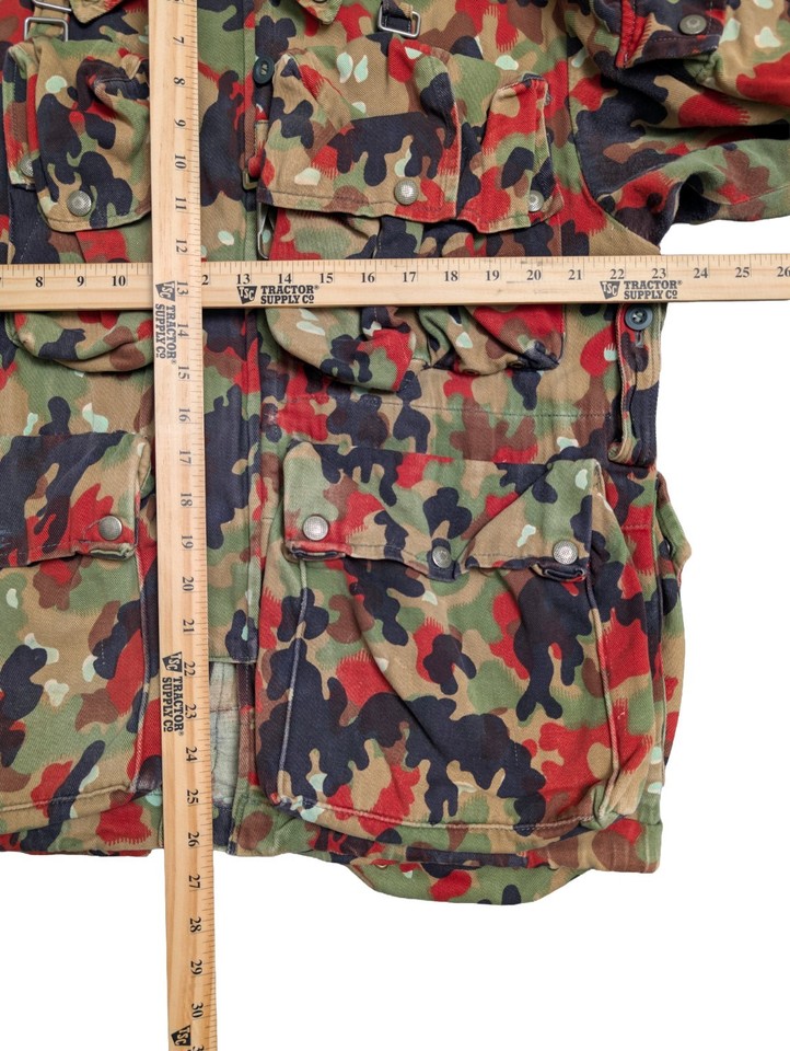Vintage Swiss Army M70 Alpenflage Jacket - Medium Short | eBay